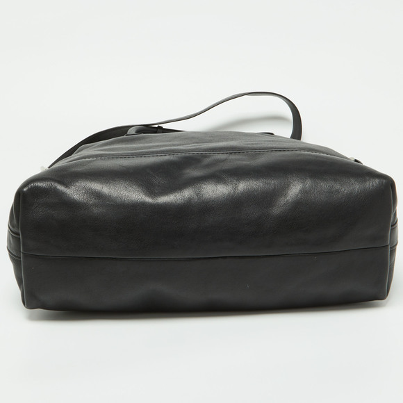 Coach | Bags | Coach Black Leather Rory Legacy Tote | Poshmark